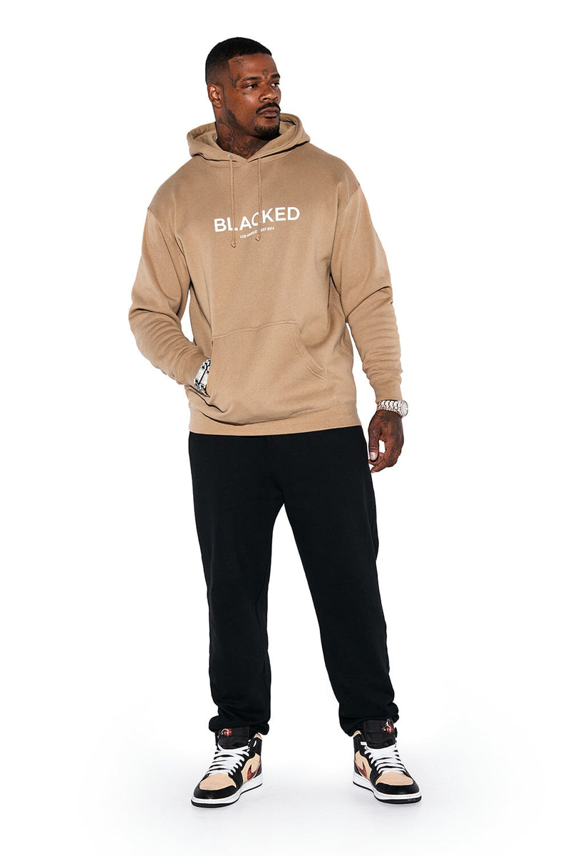 Blacked Hoodie - Sandstone